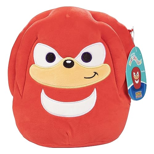 Squishmallows 8-Inch Sonic The Hedgehog: Knuckles - Official Jazwares ...