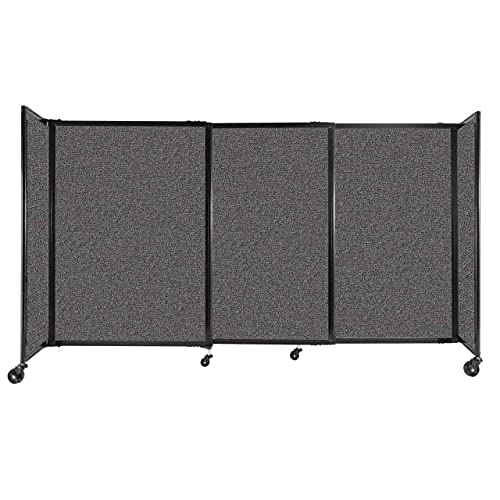 Versare Straightwall Sliding Portable Wall Partition | Freestanding ...