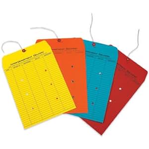 Amazon.com : 10" x 13" Red Inter Department Envelopes (1 Sided) (EN1095 ...