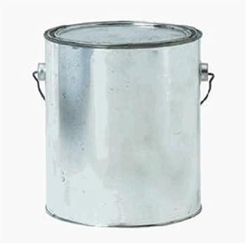Empty Quart Paint Cans with Lids (2 Pack) Empty Metal Paint Storage ...