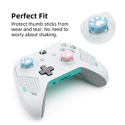 GeekShare Cat Paw Xbox One Controller Thumb Grips, Thumbsticks Cover ...