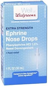 Amazon.com: Walgreens Ephrine Nose Drops 1 fl oz (pack of 2) by ...