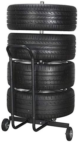 Sealey STR005 Wheel Storage Rack with Handle, 100kg Capacity – BigaMart