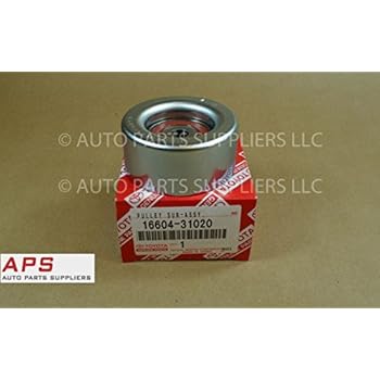 Amazon.com: Genuine Toyota 16604-0P011 Idler Pulley Sub-Assembly ...