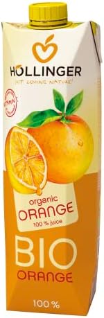 Hollinger Organic Orange Juice 1 Litre Vegan and No Added Sugar price ...
