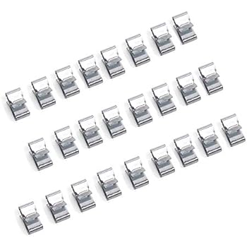 Amazon.com: Pico 7061PT 1/4" Black Push-On Chassis Wire Clips 15 per ...