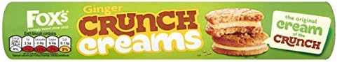 Fox's Crunch Creams Biscuit with Ginger 16-Pack 230 g price in Saudi ...
