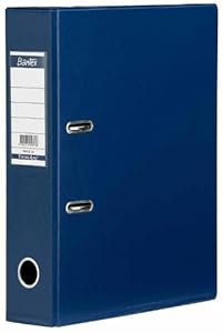 Bantex Lever Arch File PVC A4 Blue 50mm 1451-01 [pack of 1]: Amazon.co ...