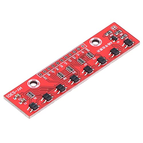3.3V-5V Tracking Sensor Module 8 Channel Line Follower Infrared Detection Sensor 8bit Detector ...