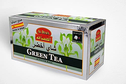 سعر AL DIAFA Green Tea Sachets, 25 X 1.6g - Pack of 1 فى السعودية ...
