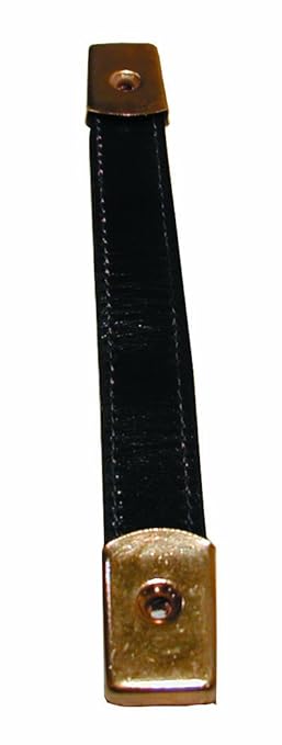 Case Handle Leather Flat Spring Electro Brassed (Pack of 1) (U-G0455 ...