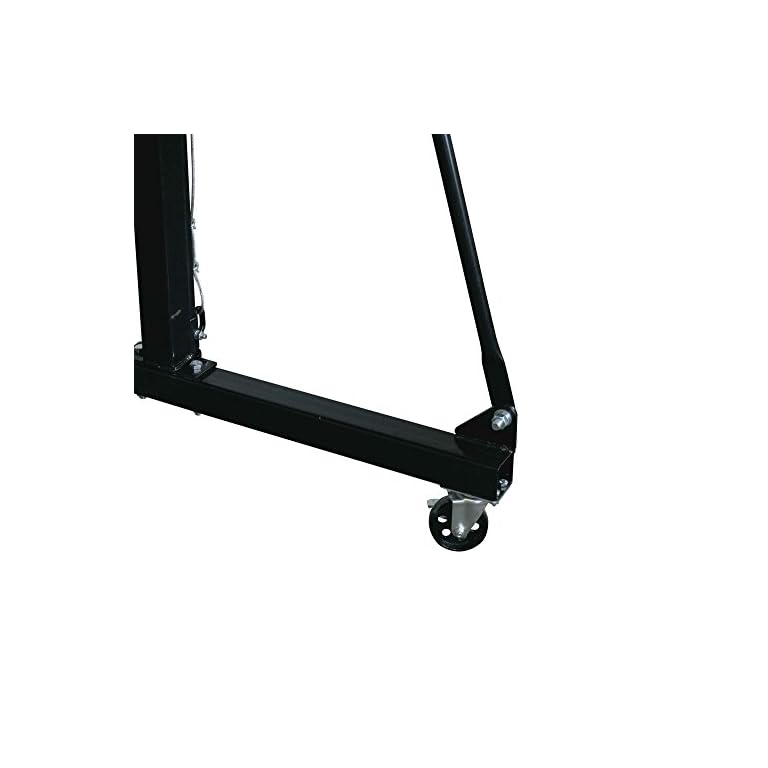 Titan Attachments 0.5 Ton Telescoping Gantry Crane, Portable Shop Lift ...