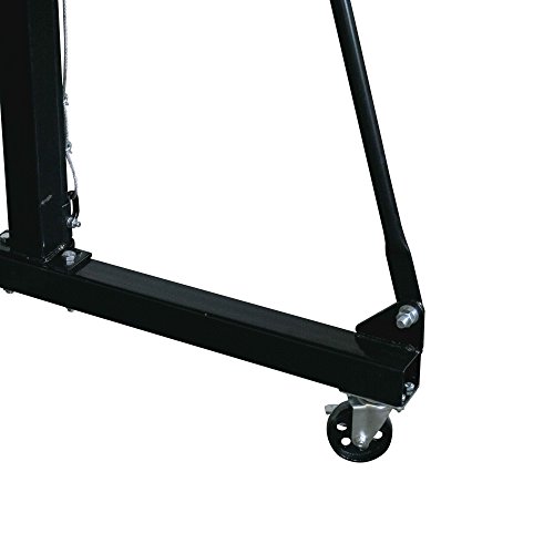Titan Attachments 0.5 Ton Telescoping Gantry Crane, Portable Shop Lift ...