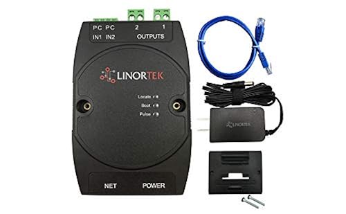 Linortek KODA 100 TCP/IP Web Relay Ethernet I/O Remote Controller with Built In Web Server 4 ...