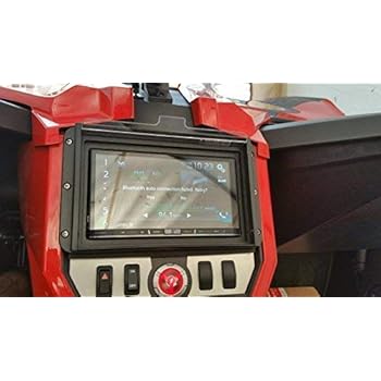 Amazon.com: Slingshot Polaris Waterproof Marine Dash Kit Radio Cover ...