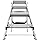 Little Giant Ladder Systems 10410BA Safety Stepladder with Bar and Tray ...