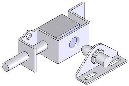 Southco Hidden Panel Latches Southco Inc E2-50-101-20 Push-to-Close ...