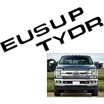 Amazon.com: Decal Mods Hood/Grille Letters Inserts Inlays Decals ...