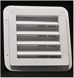 Shed Aluminum Vent 12" X 12" White J-channel Mount, Sheds, Playhouse ...