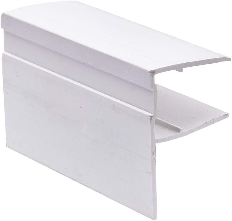 PVCu F Profile Edge Trim for use with 10,16, or 25mm Polycarbonate ...