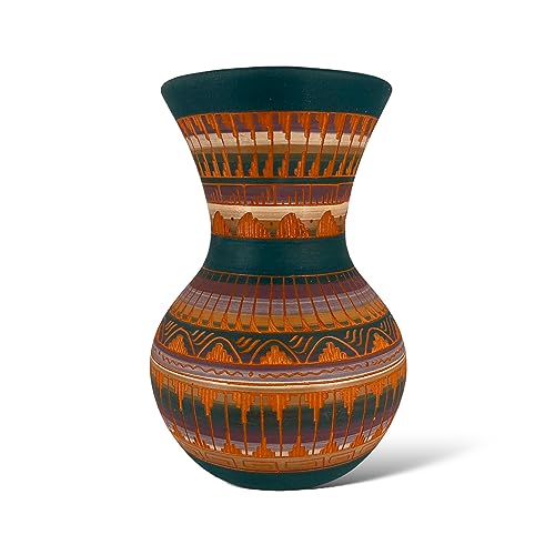 Authentic Native American Pottery, Traditional Vase Style Pot, Genuine ...
