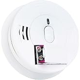 Kidde I4618AC Alarm Hardwire Smoke Detector with 9V Backup and Front ...