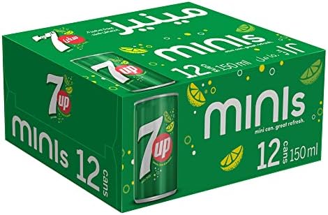 7Up Regular Carbonated Soft Drink, 12 x 150 ml price in Saudi Arabia | Amazon Saudi Arabia ...