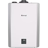 NEW Rinnai RXP160iN Condensing Smart Sense Natural Gas or Propane Tankless Water Heater, Indoor ...
