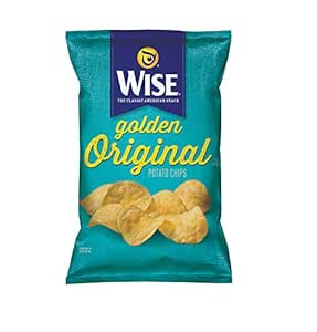 Amazon.com: Wise All Natural Potato Chips, .75-Oz Bags (Pack of 72)