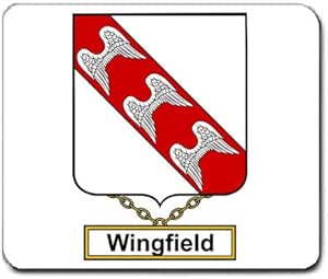 Amazon.com: Wingfield Family Crest Coat of Arms Mouse Pad : Office Products