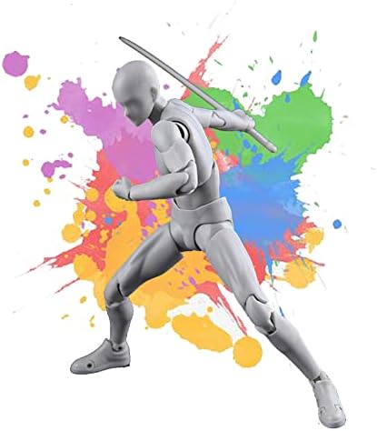 Gnallang Drawing Figure Model (Male Model) with Box Model Joint Movable ...