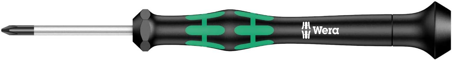 Wera 2050 Kraftform Micro Phillips Screwdriver, PH 0 x 40 mm ...