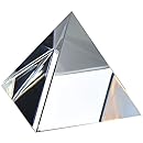 Amazon.com: Amlong Crystal Clear Crystal Pyramid 3 inch with Gift Box ...