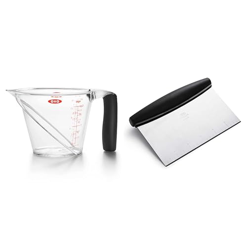 OXO Good Grips 2-Cup Angled Measuring Cup and OXO Good Grips Stainless ...