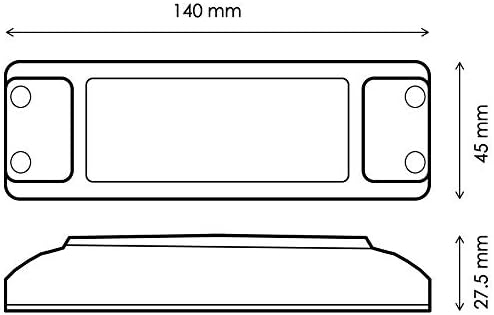 HuaTec Eaglerise LED Driver 700mA 24W Dimmable TRIAC Constant Current ...