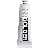 Amazon.com: Heavy Body Acrylics by GOLDEN, Titan Buff, 5 fl. oz. Tube ...