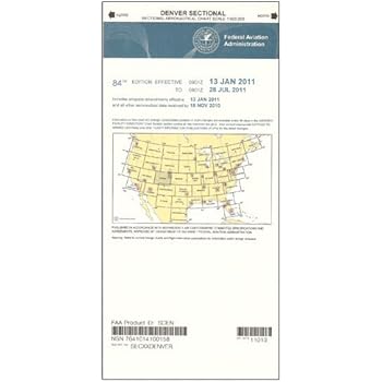 Amazon.com: FAA Chart: VFR Sectional DENVER SDEN (Current Edition): GPS ...