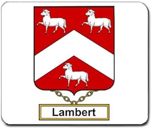 Amazon.com: Lambert Family Crest Coat of Arms Mouse Pad : Office Products