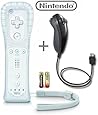 Amazon.com: Official Nintendo Wii/Wii U Remote Plus Controller (White ...