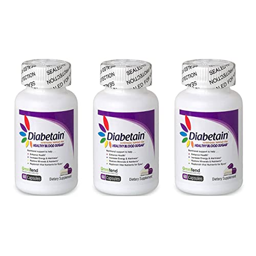 Diabetain Prediabetes, Type 1 and 2 Diabetes Supplements - Premium ...