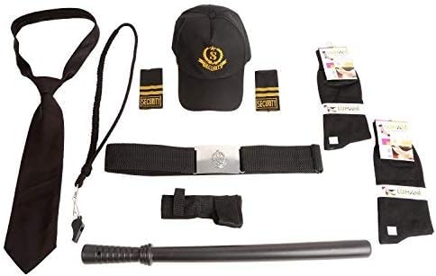 UNIFORMIC® Security Guard Accessories Full Set (Black): Amazon.in ...
