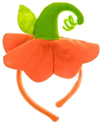 Amazon.com: Halloween Headbands - 6 Pack Pumpkin Hat Headbands for ...