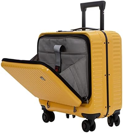 18 Inch Carry On Luggage with Front Laptop Pocket, Lightweight ...