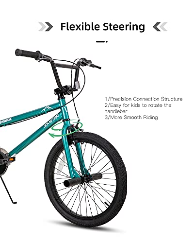 JOYSTAR Gemsbok 20 Inch Kids Bike Freestyle BMX Style for Youth and Beginner Level to Advanced ...