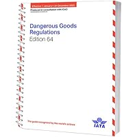 2023 64th Edition IATA Dangerous Goods Regulations - Perfect Bound - (English): 9789292645878 ...