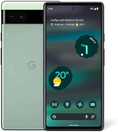 Google Pixel 6A Dual-SIM 128GB/6GB RAM Unlocked Android 5G Enabled ...