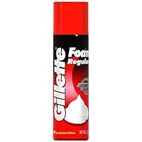 Amazon.com: Gillette Foamy Regular Shaving Foam, 2 oz : Beauty ...