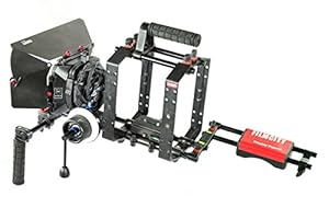 Amazon.com : FILMCITY DSLR Rig video camera shoulder mount kit fr 7D 5D ...