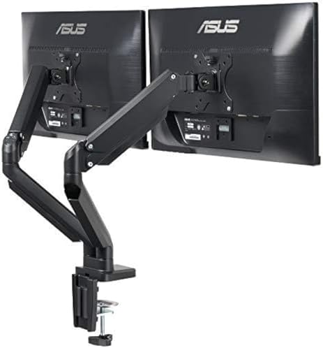 EleTab Dual Monitor Mount Stand - Height Adjustable Monitor Arm Stand ...