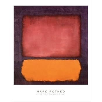 Amazon.com: No. 3 1967 by Mark Rothko Abstract Warm Colors Red Poster ...